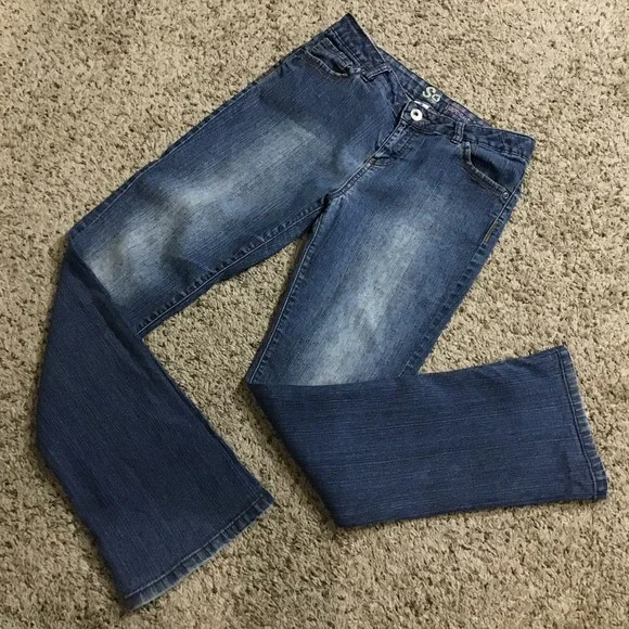 SO | Bottoms | So Girls Jeans Size 6 Boot Cut Back Pocket Flaps Super ...